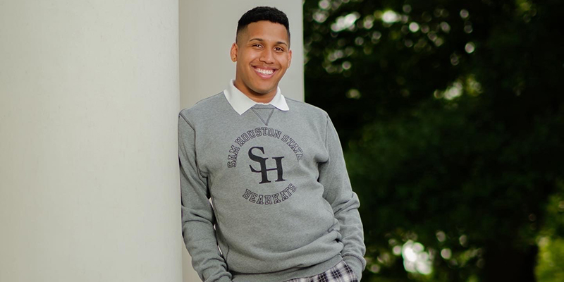 Commencement Spotlight: Brandon Fierro - Sam Houston State University Commencement Spotlight: Brandon Fierro - Sam Houston State University